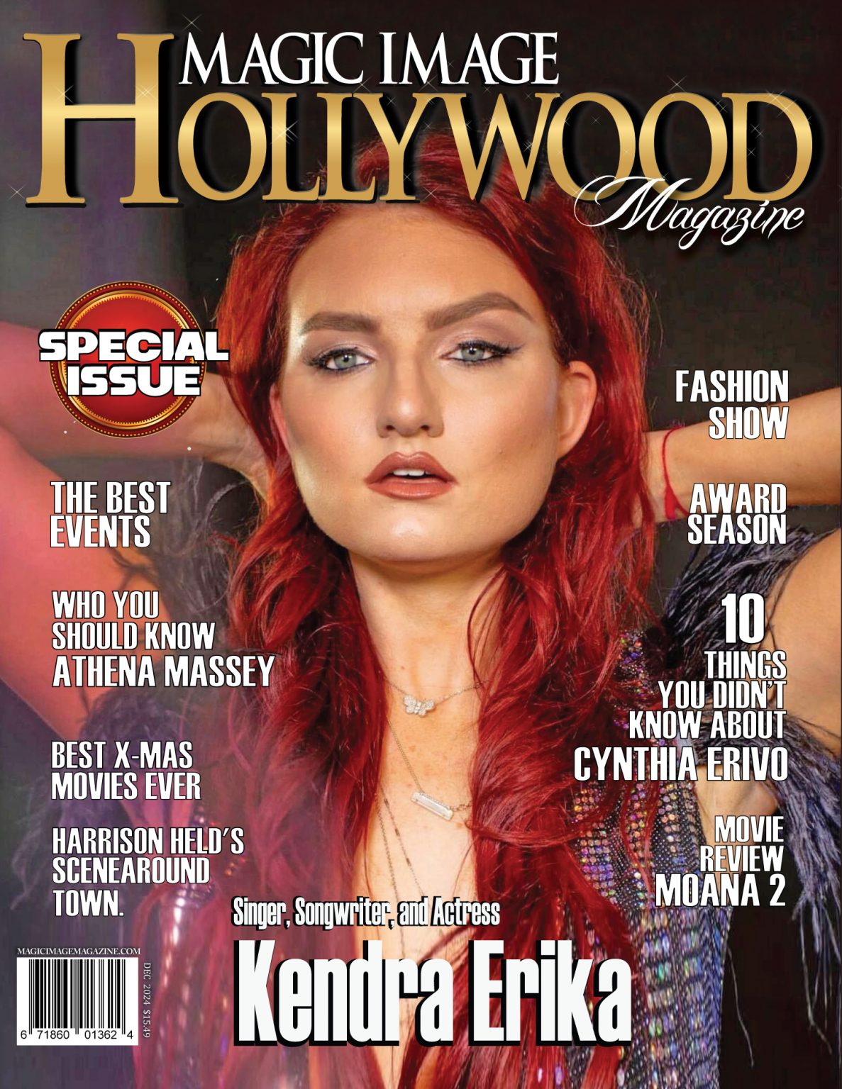 Kendra Erika, Singer, Songwriter, and Actress Captivates the Music ...