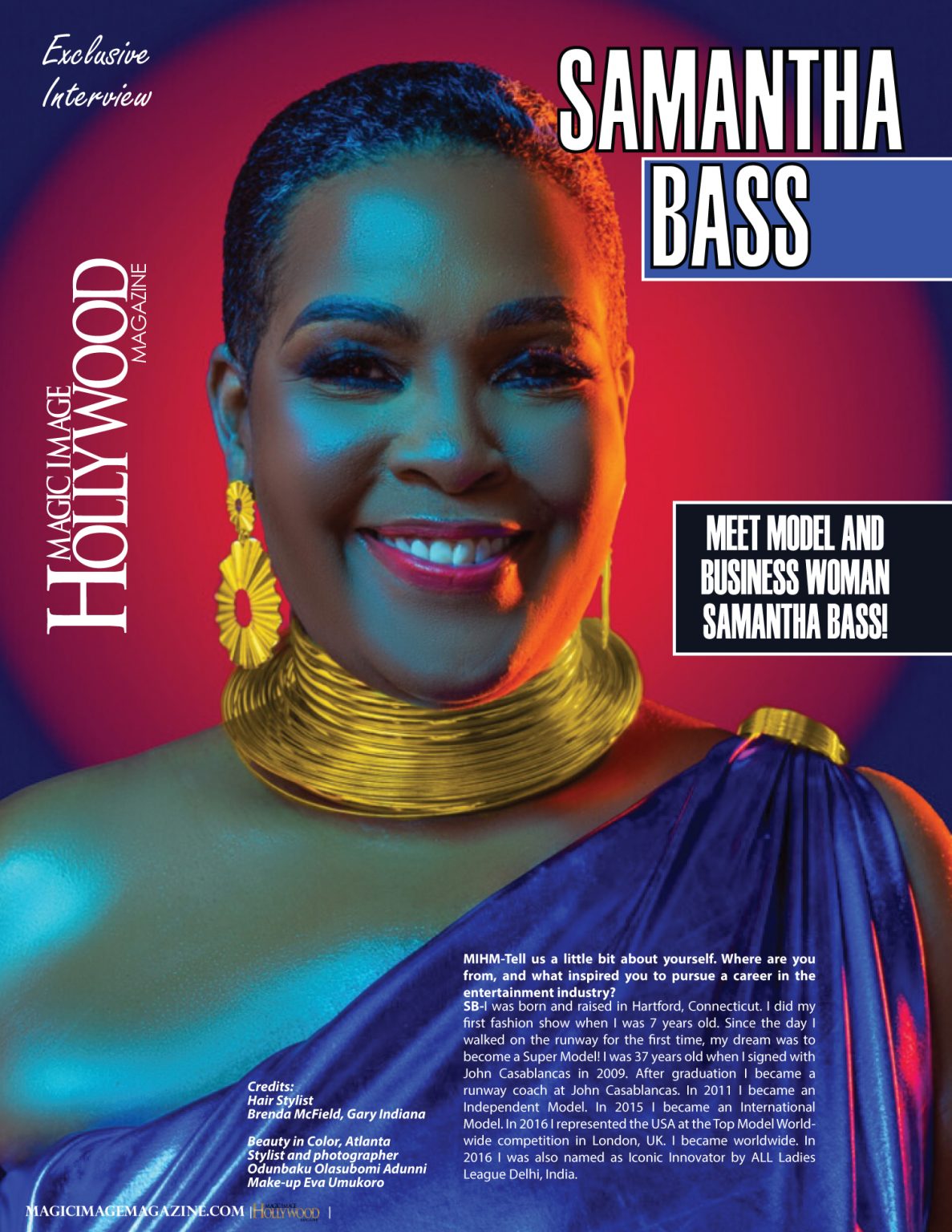 MEET MODEL AND BUSINESS WOMAN SAMANTHA BASS! - MAGIC IMAGE ENTERTAINMENT